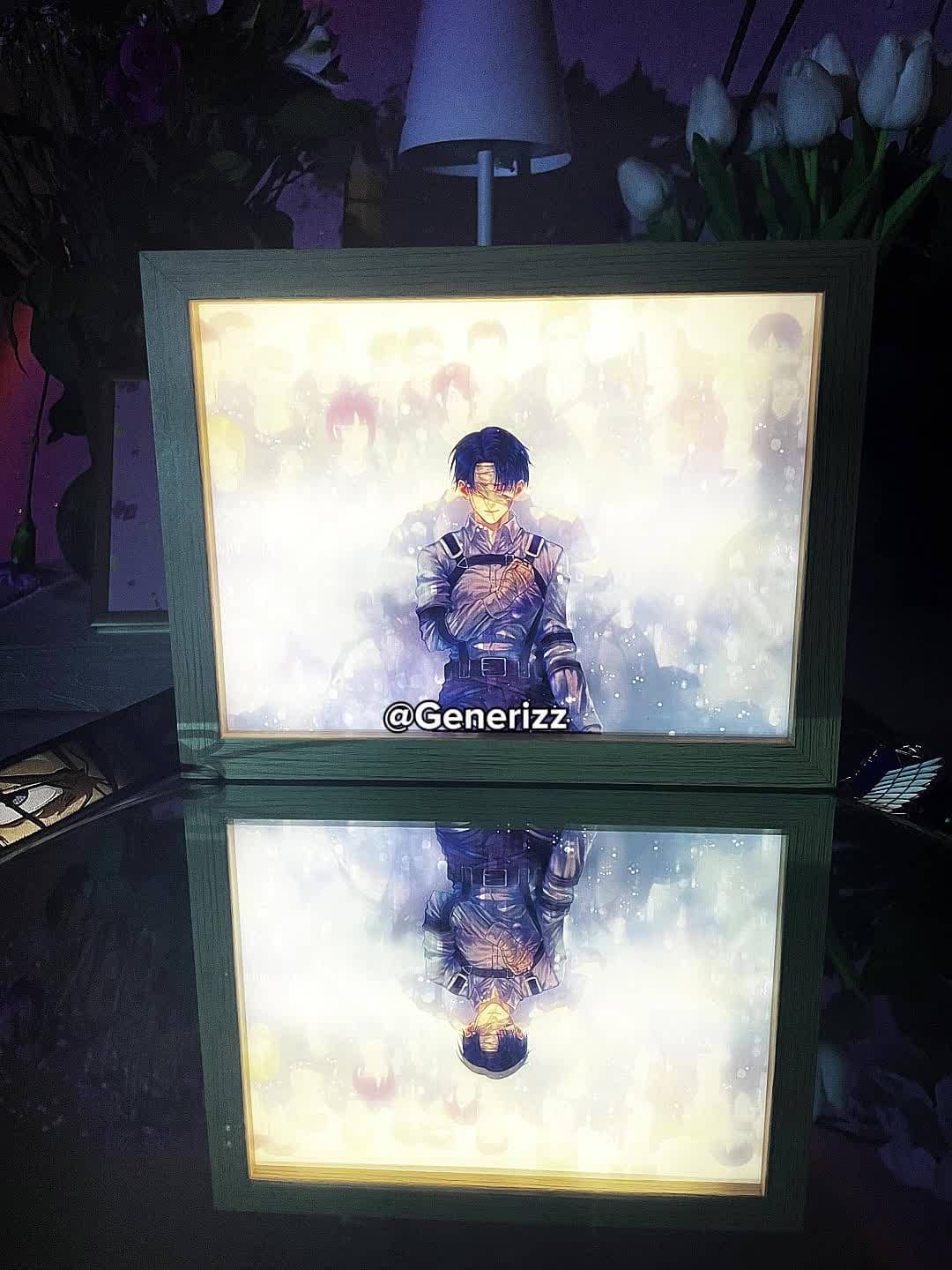 Attack on Titan - Fallen Comrades - Levi Final Salute LED Light Painti ...