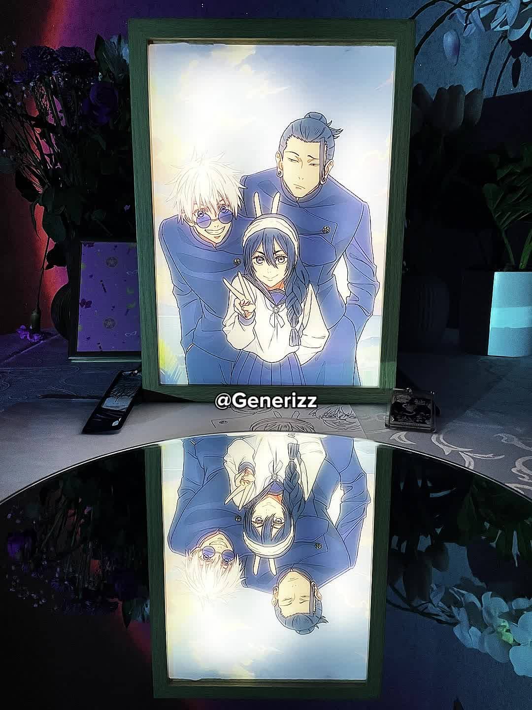 Jujutsu Kaisen - Gojo Past Arc - Gojo x Geto x Amanai LED Light Painti ...