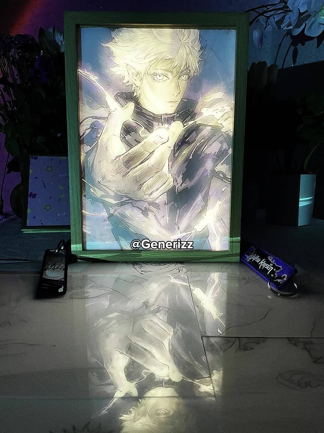 Jujutsu Kaisen - Hollow Technique: Purple: Gojo LED Light Painting ...